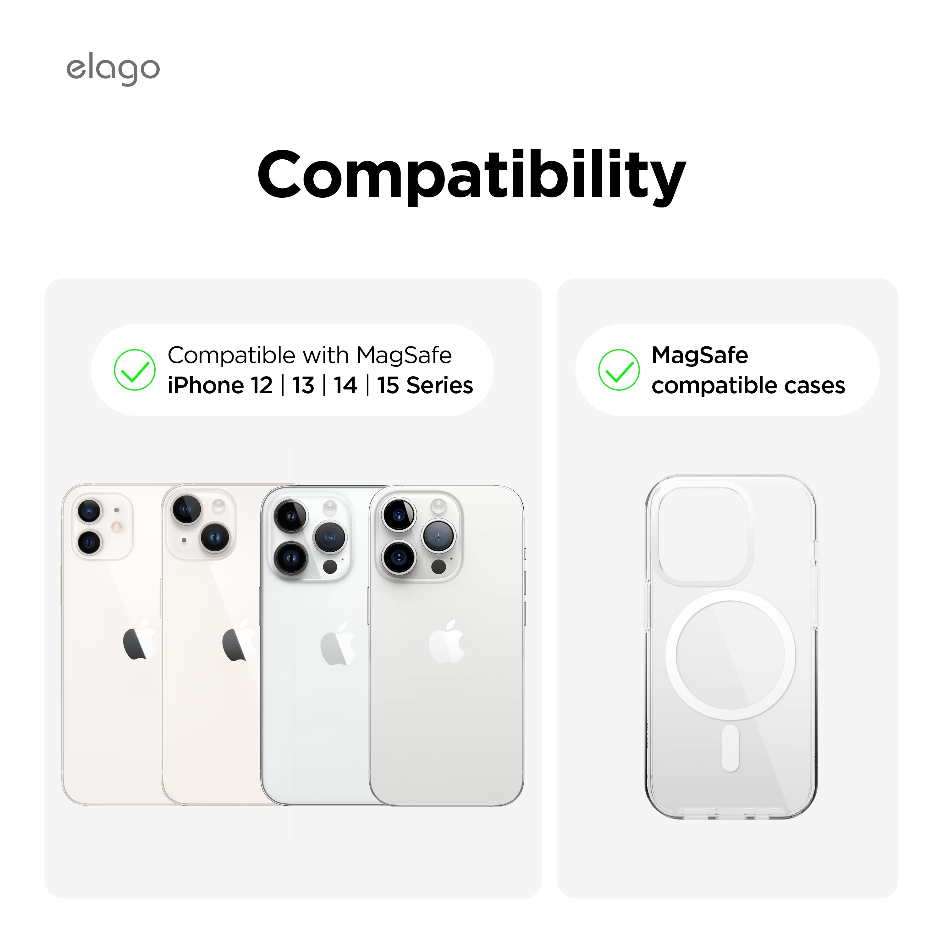 elago Key MagSafe Silicone Card Pocket for MagSafe compatible phones