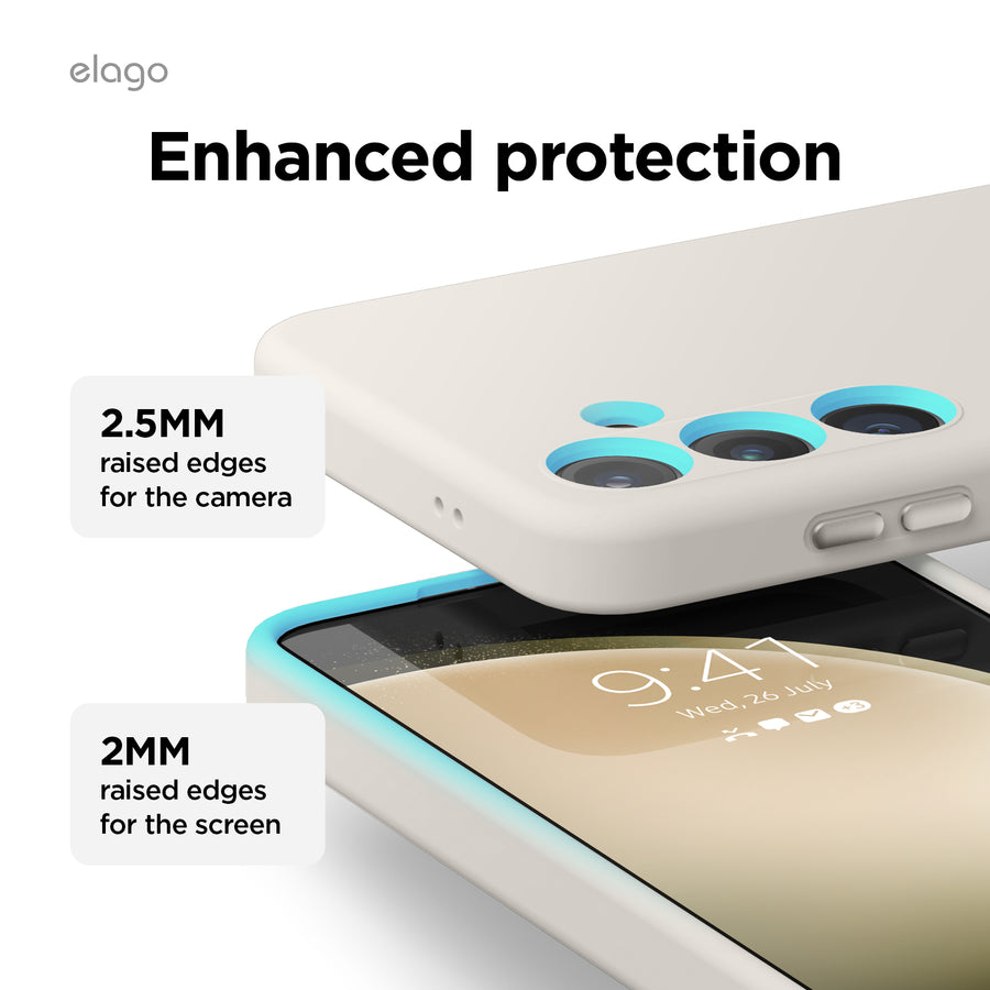 Silicone Case for Galaxy S24 Plus [5 Colors] – elago