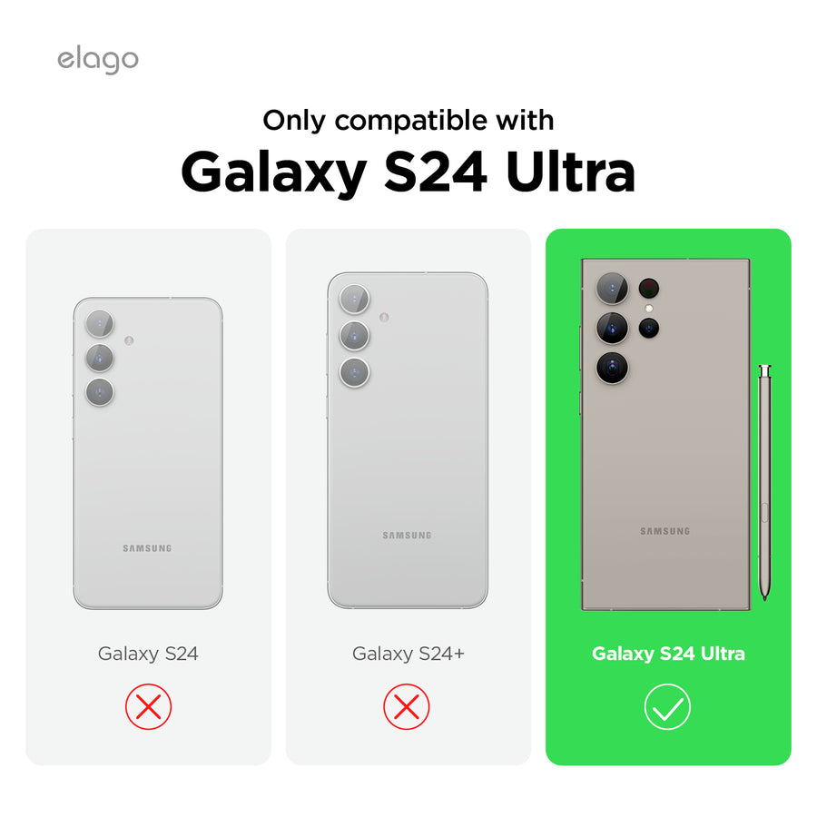 Silicone Case for Galaxy S24 Ultra [5 Colors] -elago