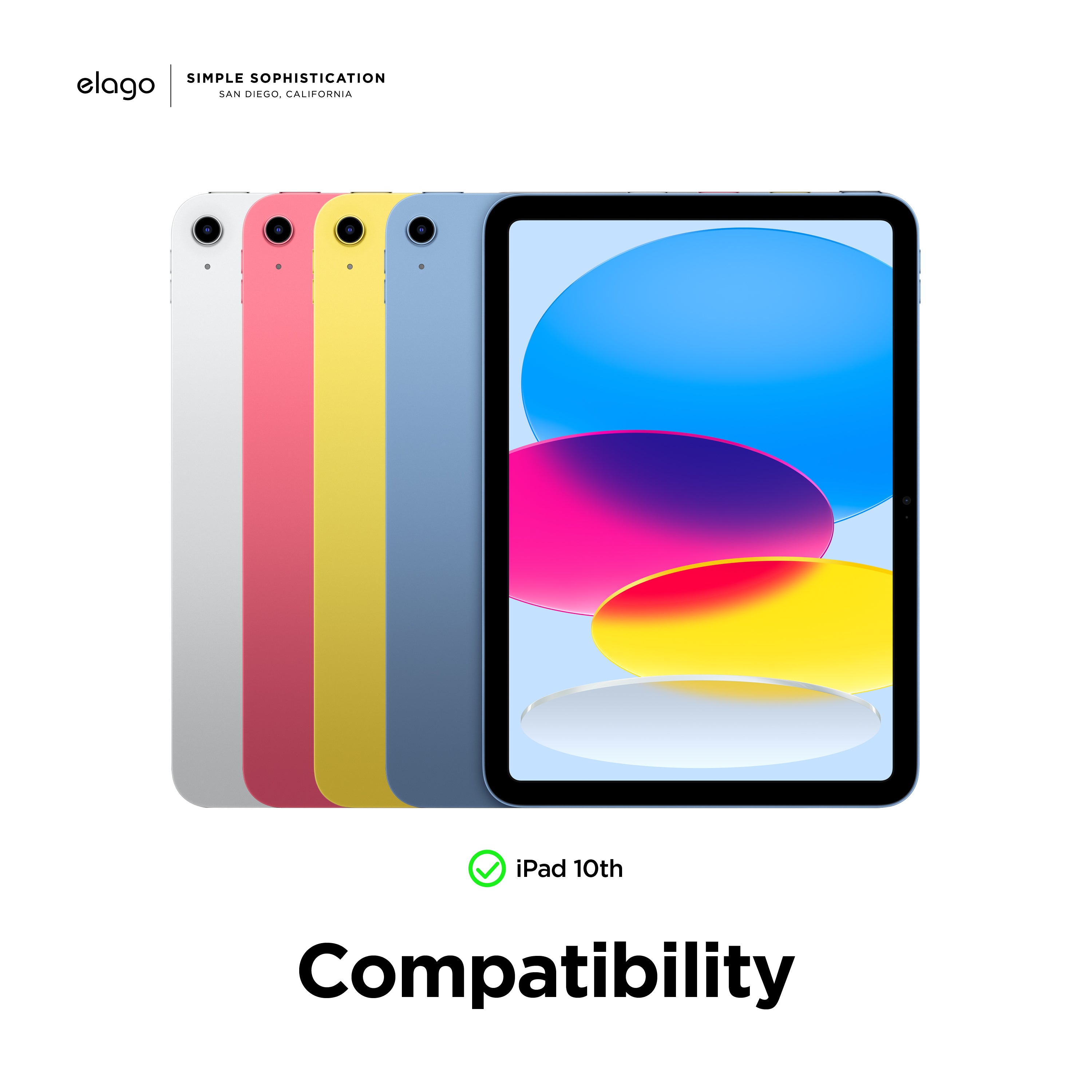 Magnetic Folio Case for iPad 10th Gen - elago